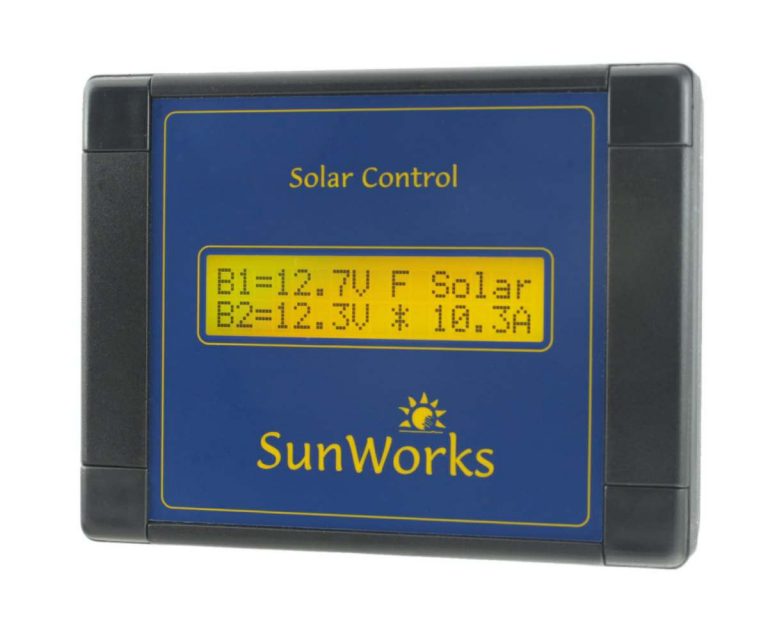 Dual Battery Solar Charge Controller by SunWorks. DB1C. 11 amps